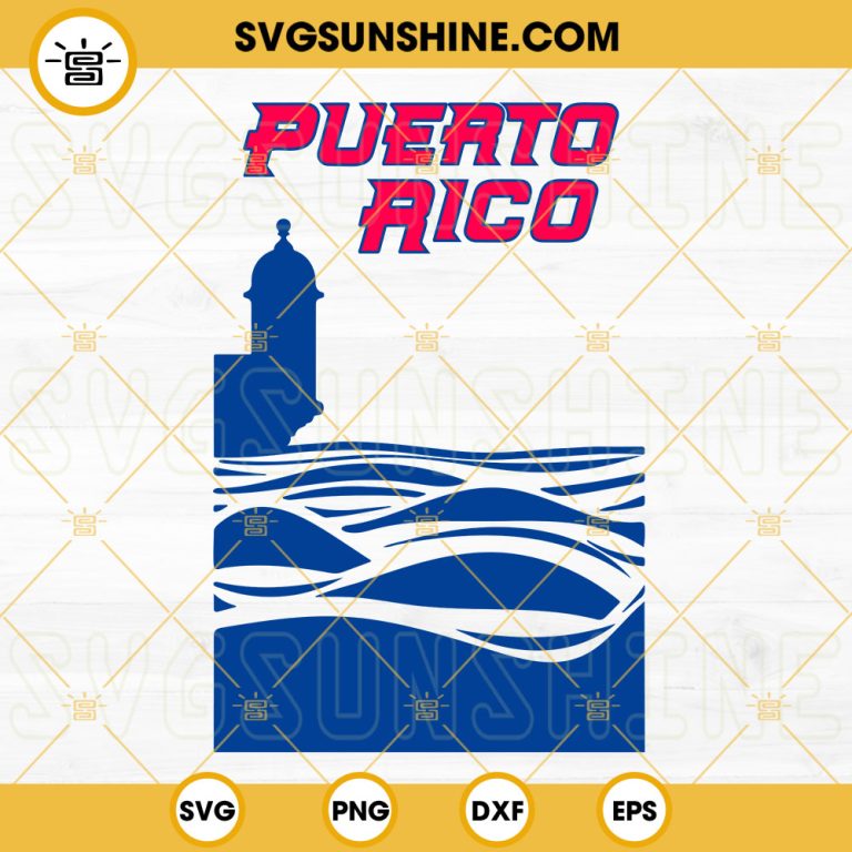 Puerto Rico National Baseball Team SVG, Puerto Rico Beisbol SVG PNG DXF EPS