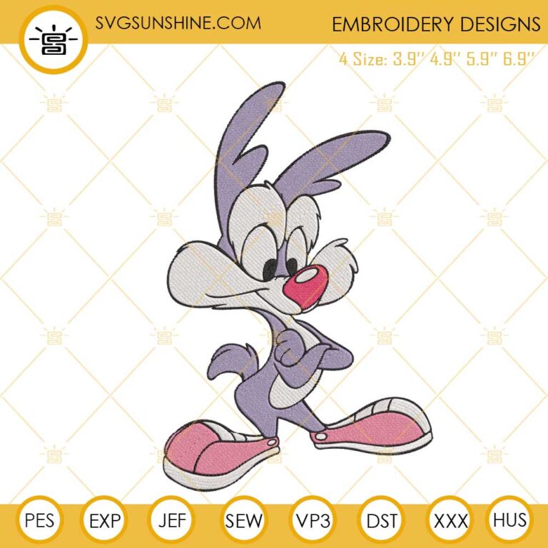 Calamity Coyote Embroidery Designs, Tiny Toon Adventures Characters ...
