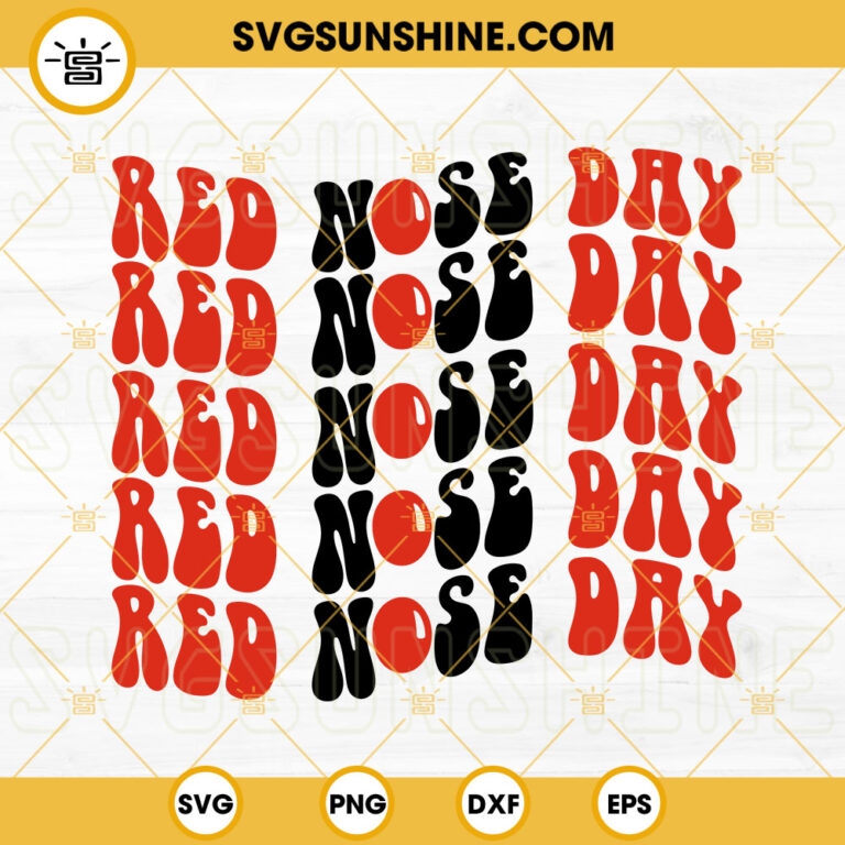 Sonic Red Nose Day SVG, Comic Relief SVG PNG DXF EPS