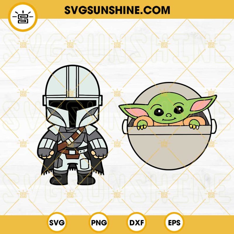The Mandalorian SVG, Boba Fett SVG, Grogu SVG, Star Wars Disney SVG PNG ...