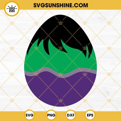 Hulk Easter Egg SVG, Avengers Happy Easter SVG, Marvel Super Heroes ...