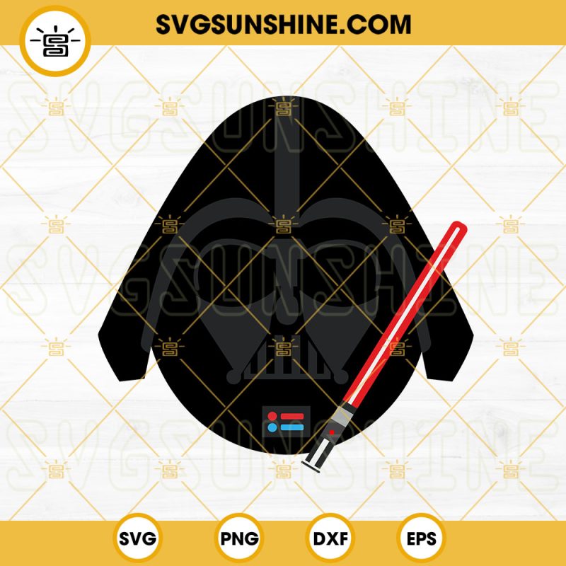 Darth Vader Easter Egg SVG, Funny Easter SVG, Star Wars Easter SVG PNG ...