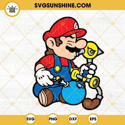 Mario Weed Stoner Bong SVG, Cannabis SVG, Marijuana SVG, Happy 420 Day ...