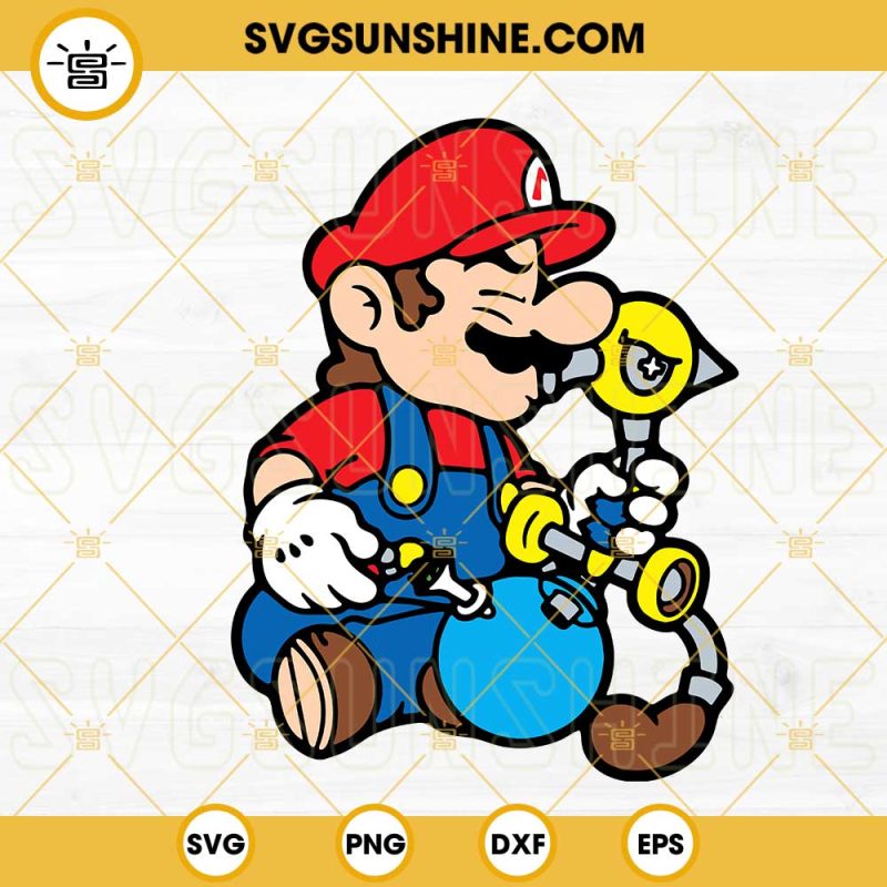 Mario Weed Stoner Bong SVG, Cannabis SVG, Marijuana SVG, Happy 420 Day ...