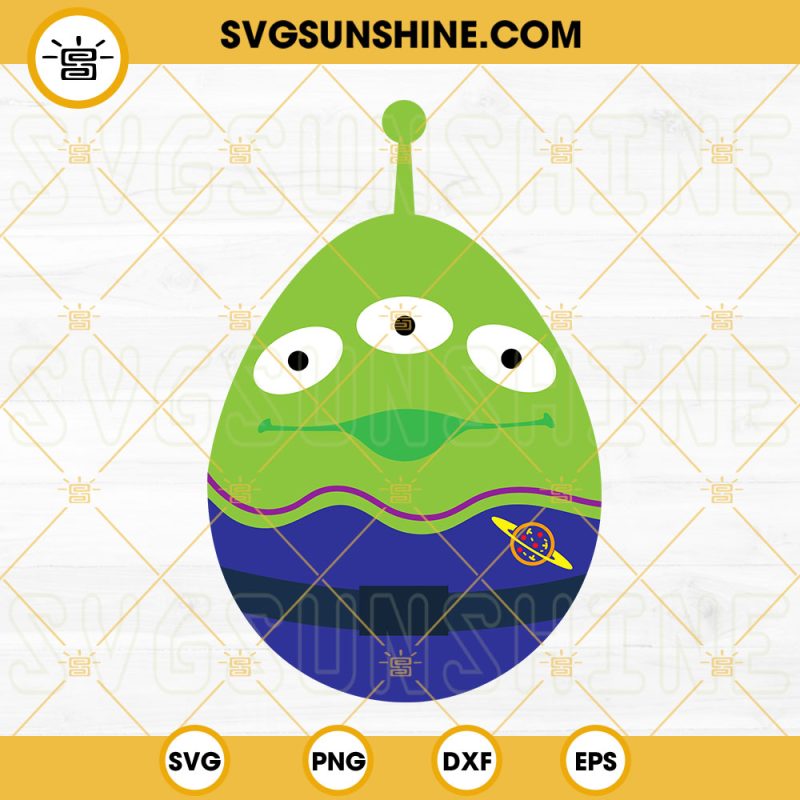 Toy Story Alien Easter Egg SVG, Toy Story Easter SVG, Easter Kids SVG ...