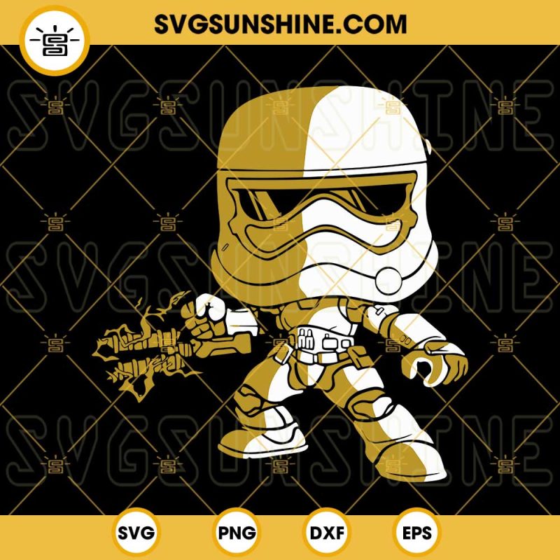Baby Stormtrooper SVG, Cute Star Wars Movie Character SVG PNG DXF EPS ...