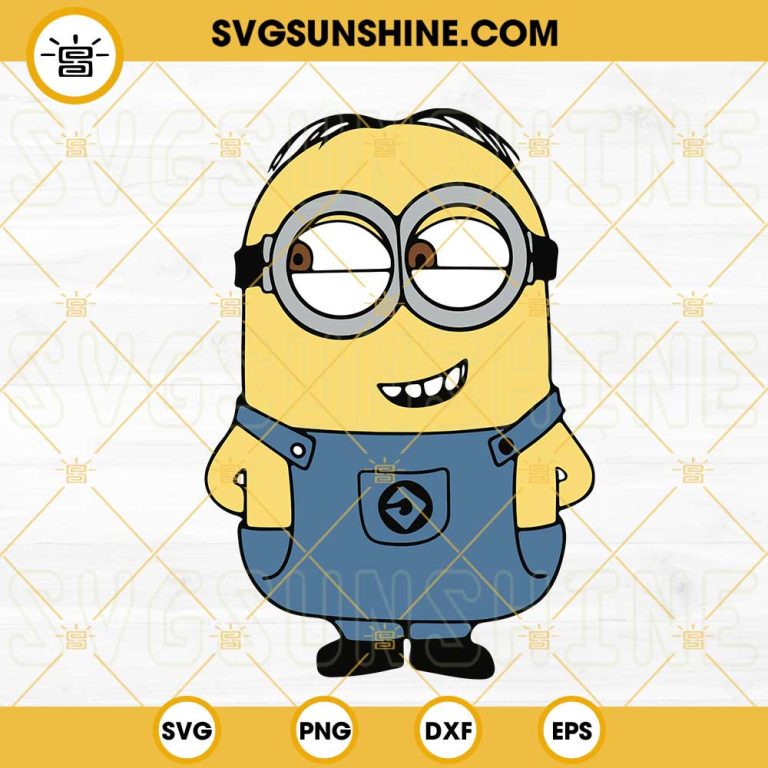Minion SVG, Despicable Me SVG PNG DXF EPS Files For Cricut