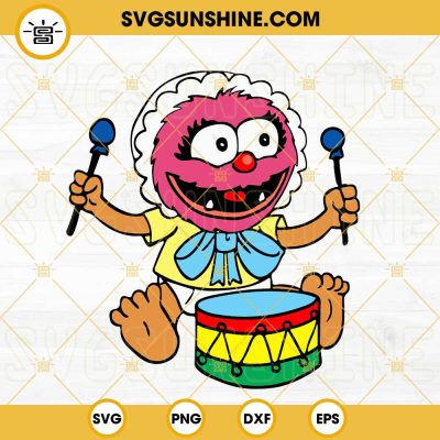 Baby Animal Muppet SVG, Muppet Babies SVG, Cartoon SVG PNG DXF EPS