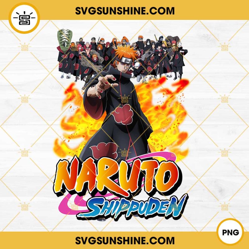 Naruto Shippuden Yahiko Akatsuki PNG, Naruto PNG, Anime PNG Sublimation ...