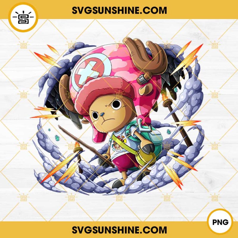 Tony Tony Chopper PNG, One Piece PNG, Anime PNG Digital File