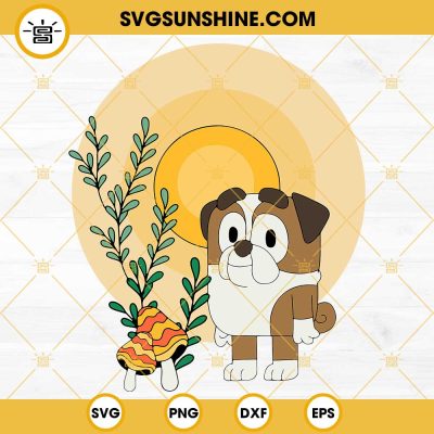 Winton Bluey SVG, English Bulldog Bluey SVG, Blue Heeler Cartoon SVG ...