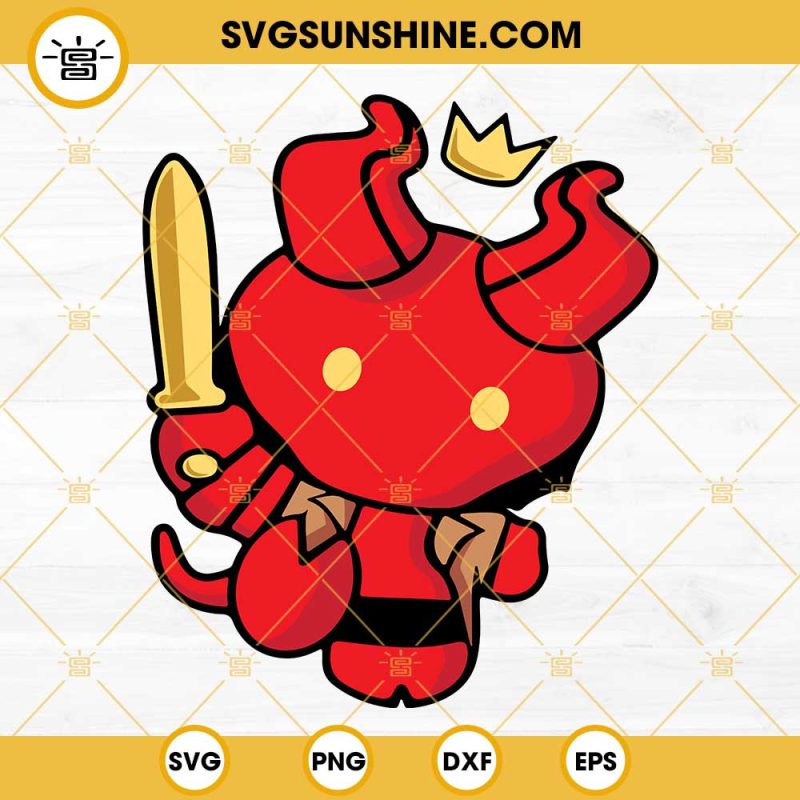 Hello Kitty Hellboy SVG, Kitty Hellboy SVG PNG DXF EPS Cricut