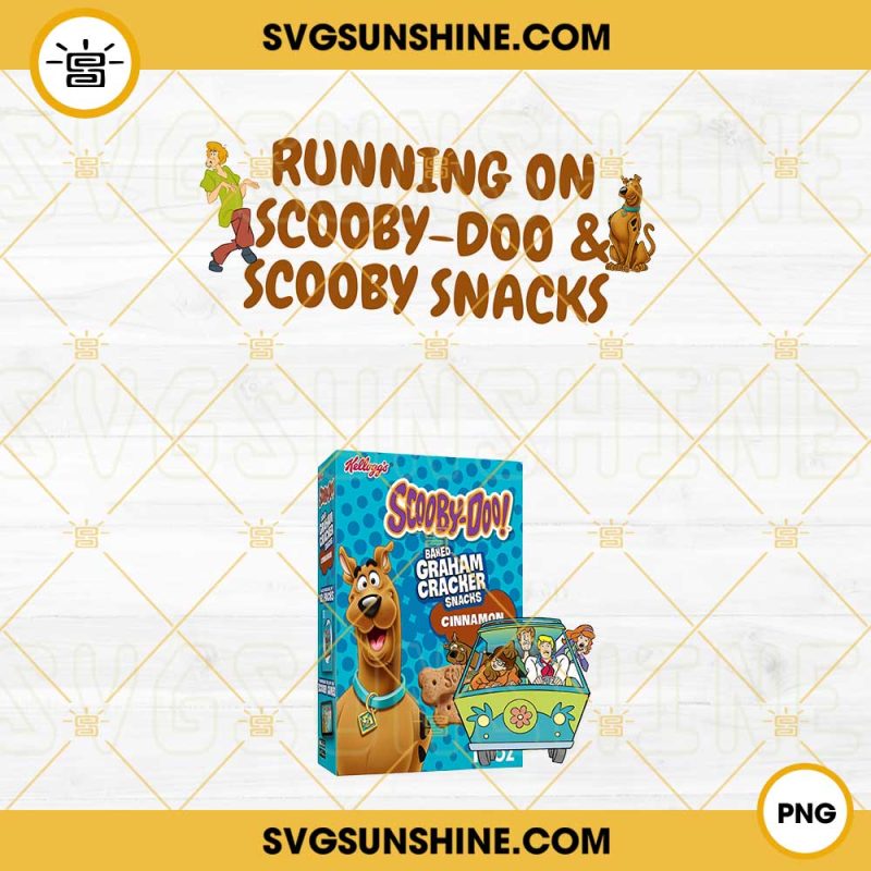 Running On Scooby Doo And Scooby Snacks PNG, Funny PNG, Trendy Quotes ...
