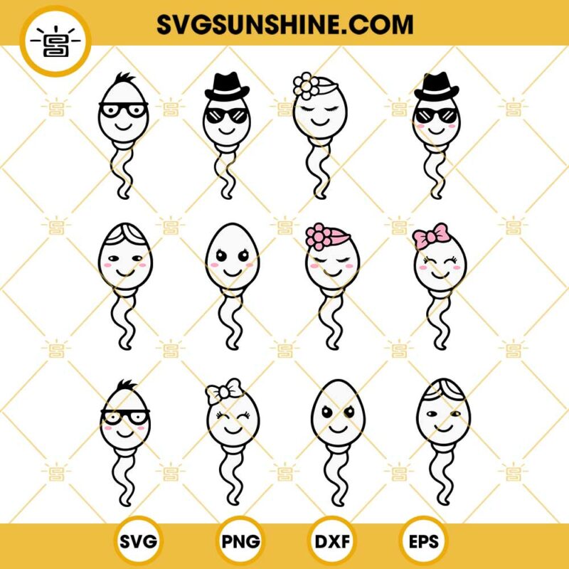 Kids Sperm SVG Bundle, We Used To Live In Your Balls SVG, Funny Fathers ...