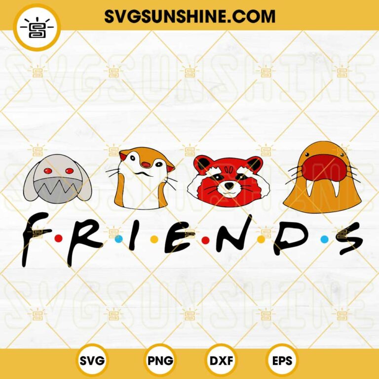 Guardians Of The Galaxy Friends SVG, Rocket Raccoon SVG, Lylla Teefs ...