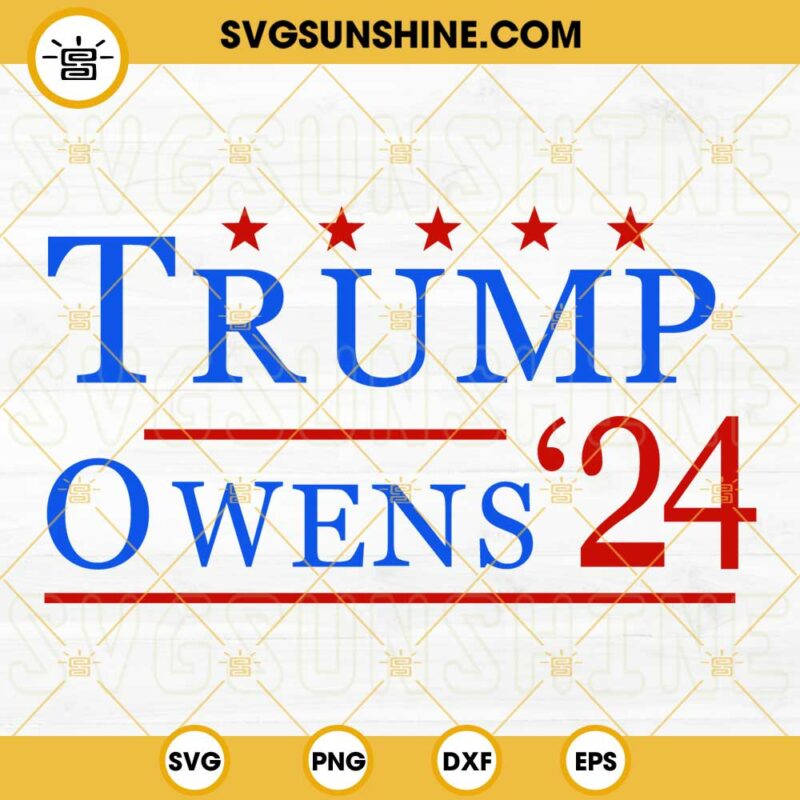Trump Owens 24 SVG, Candace Owens SVG, Donald Trump SVG, US ...
