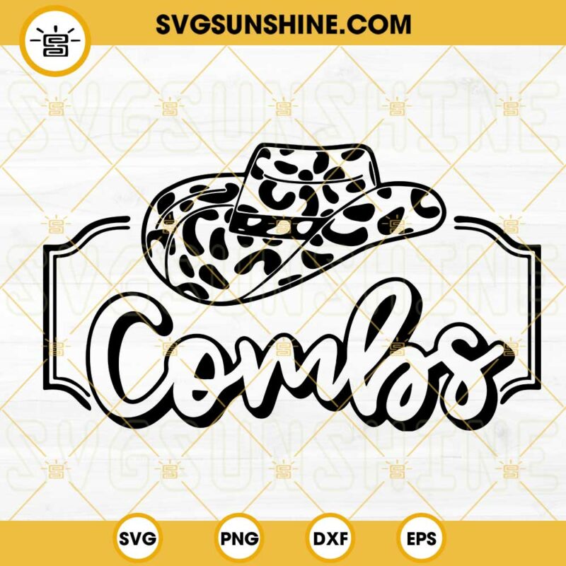 Combs Leopard Cowboy Hat SVG, Luke Combs SVG, Western SVG, American ...