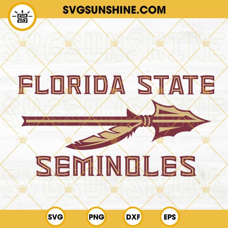 Florida State Seminoles SVG, Florida State University Football SVG ...