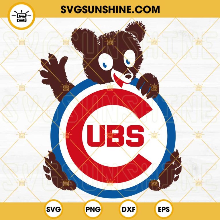Chicago Cubs Vintage Logo SVG, Cubs Baseball SVG, MLB Team SVG PNG DXF ...