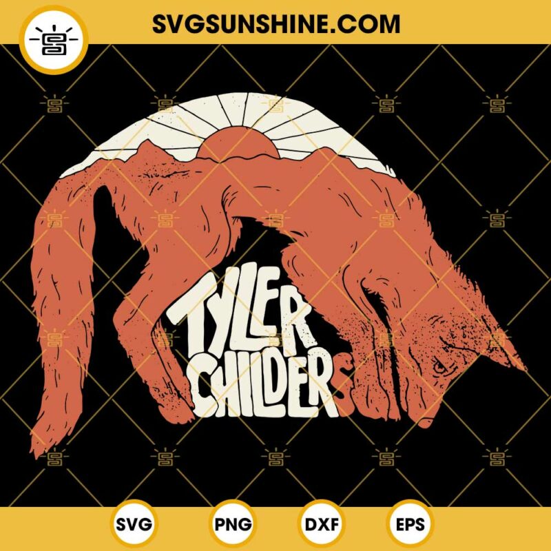 Tyler Childers Fox Logo SVG, American Country Music Singer SVG PNG DXF ...