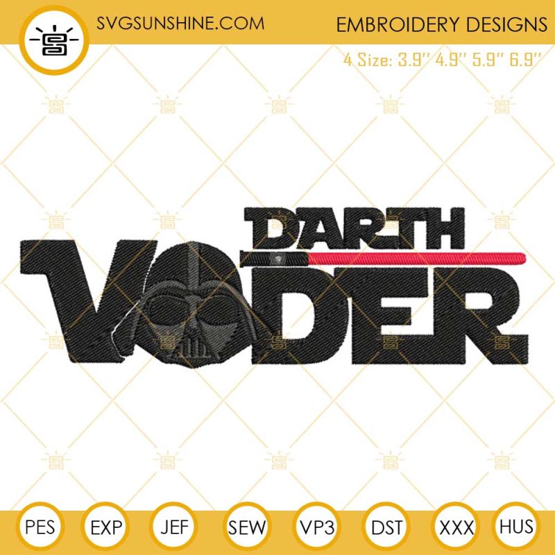Darth Vader Machine Embroidery Designs, Anakin Skywalker Star Wars ...