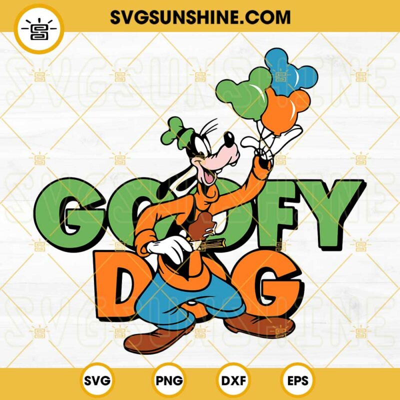Goofy Dog SVG, Goof Family SVG, Disney Friends SVG, Walt Disney ...