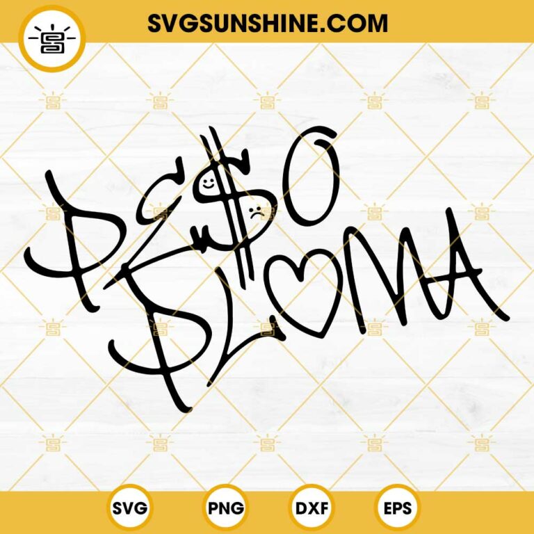 Peso Pluma SVG, Peso Pluma Logo SVG PNG DXF EPS Cricut Vector
