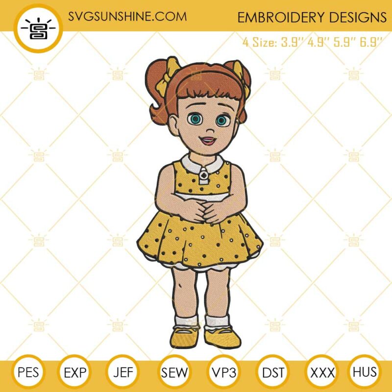 Gabby Gabby Embroidery Designs, Toy Story Embroidery Files
