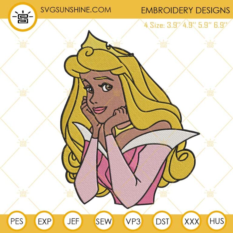 Black Aurora Princess Embroidery Designs, Briar Rose Disney Machine ...