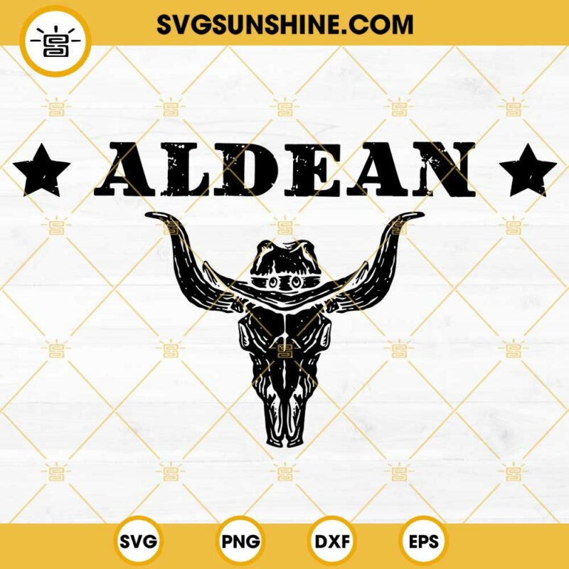 Jason Aldean Bullhead Svg, Western Svg, Cowboy Svg, Country Music Svg