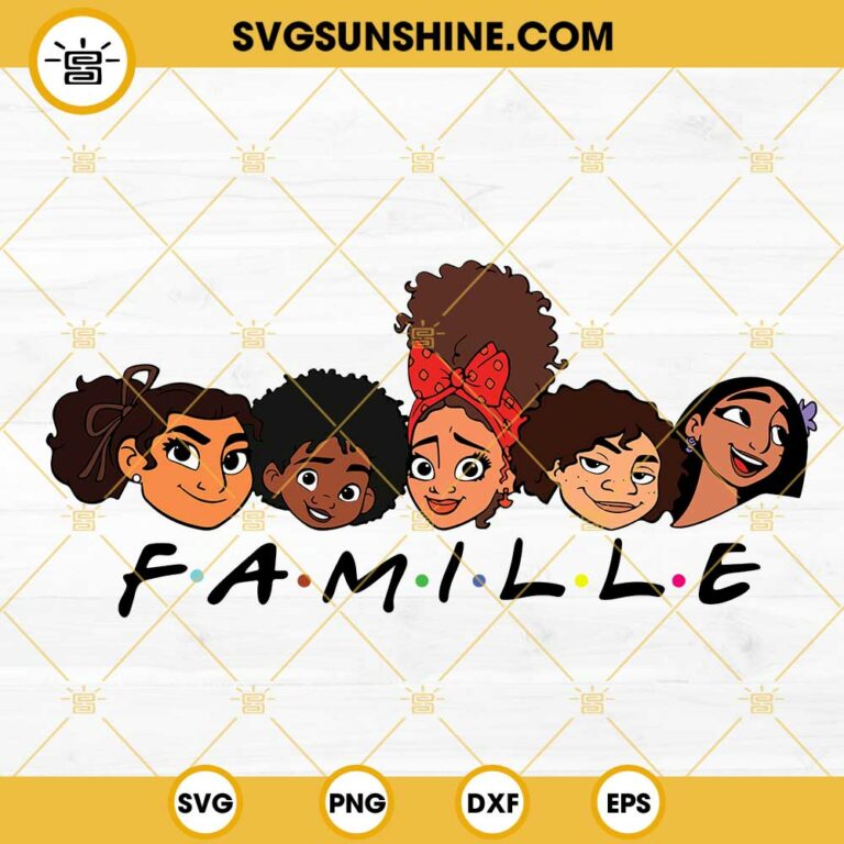 Encanto Famille SVG, The Family Madrigal SVG, Encanto SVG PNG DXF EPS Files