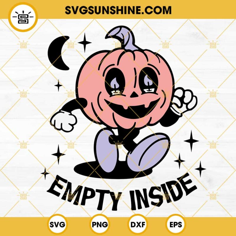 Pumpkin Empty Inside SVG, Hello Fall SVG, Trick Or Treat SVG, Halloween Pumpkin Face SVG PNG DXF ...