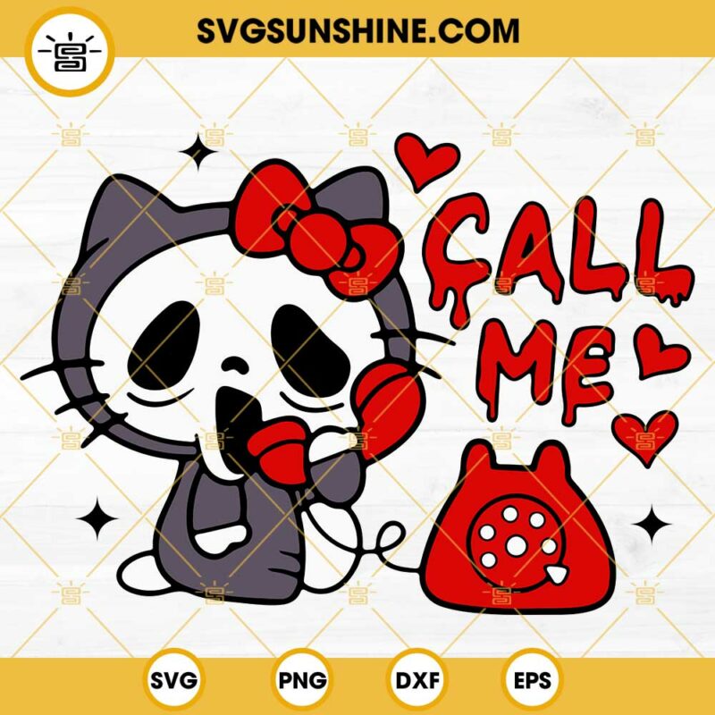 Hello Kitty Jason Voorhees SVG Bundle, Hello Kitty Horror Halloween SVG ...