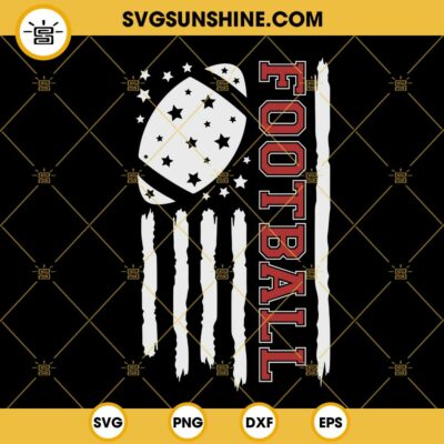 USA Flag Football SVG, American Football SVG, Game Day SVG ...
