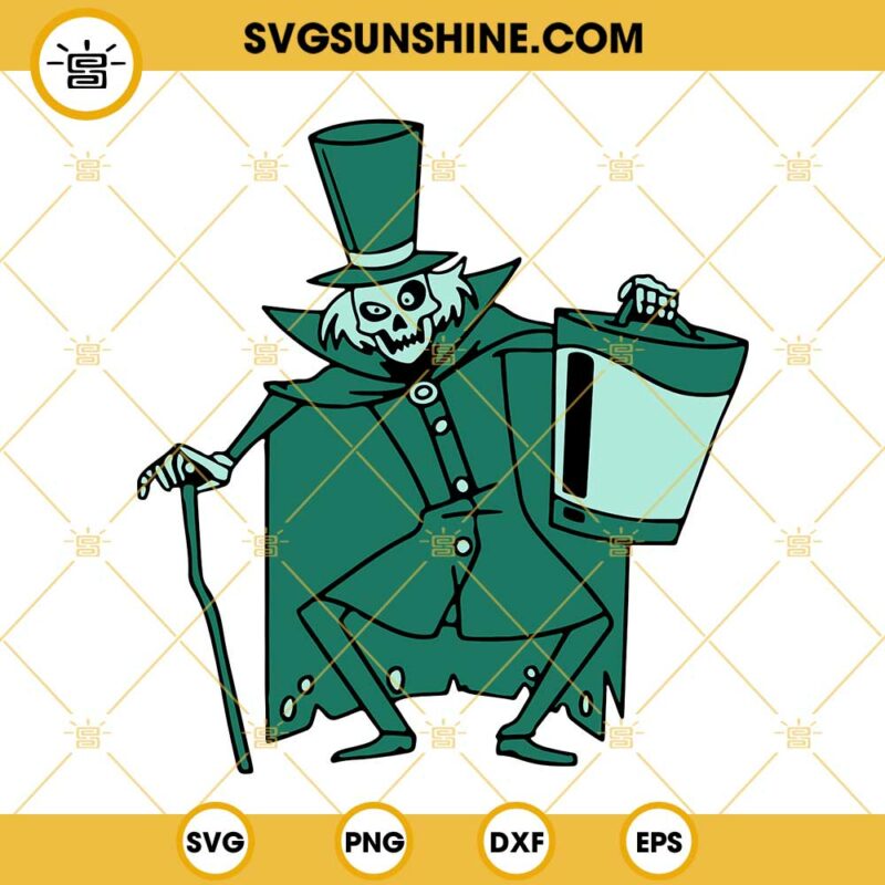 Hatbox Ghost SVG, Haunted Mansion SVG, Ghost SVG, Disneyland Halloween ...