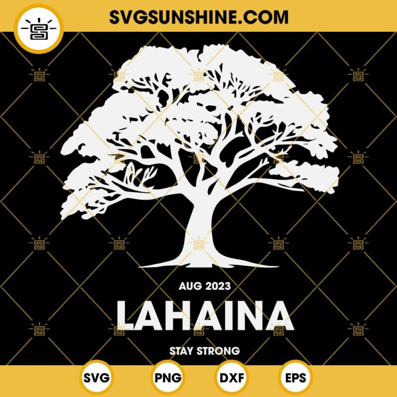Maui Strong SVG, Maui Hawaii SVG PNG DXF EPS Vector Clipart