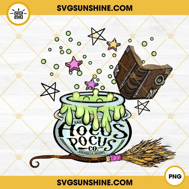 Hocus Pocus Cauldron PNG, Witchcraft PNG, Spell Book PNG, Sanderson ...