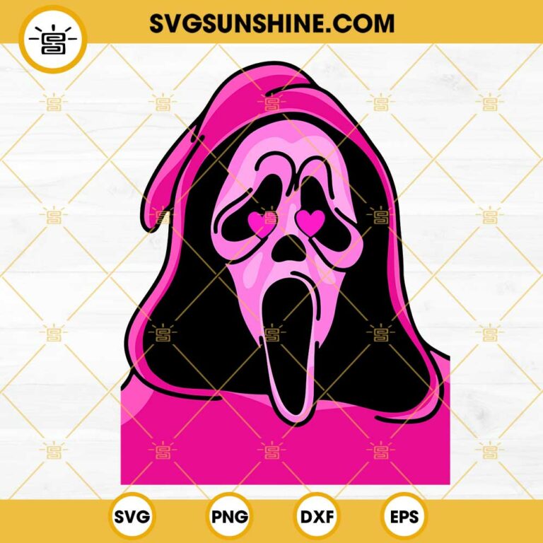 Pink Ghostface SVG, No You Hang Up SVG, Scream SVG, Scary Movie ...