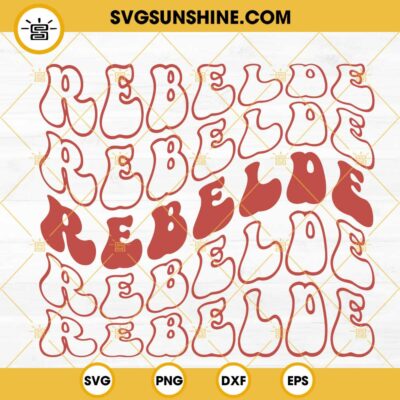Rebelde SVG, RBD Tour 2023 SVG PNG DXF EPS Digital Download