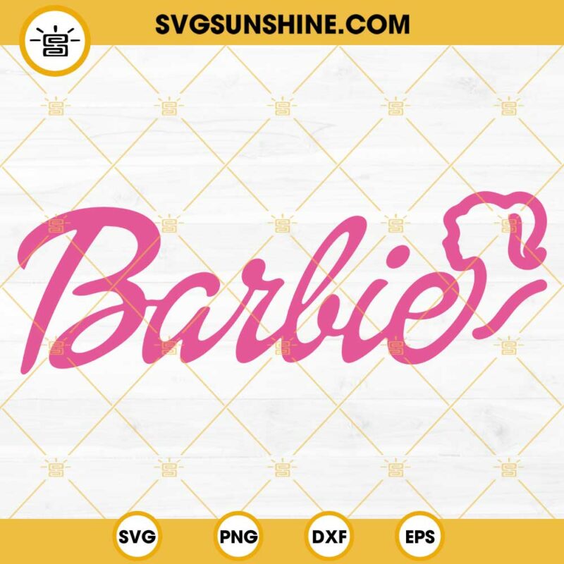 Barbie SVG, Barbie Logo Cut File, Barbie Clipart, Barbie Logo Vector
