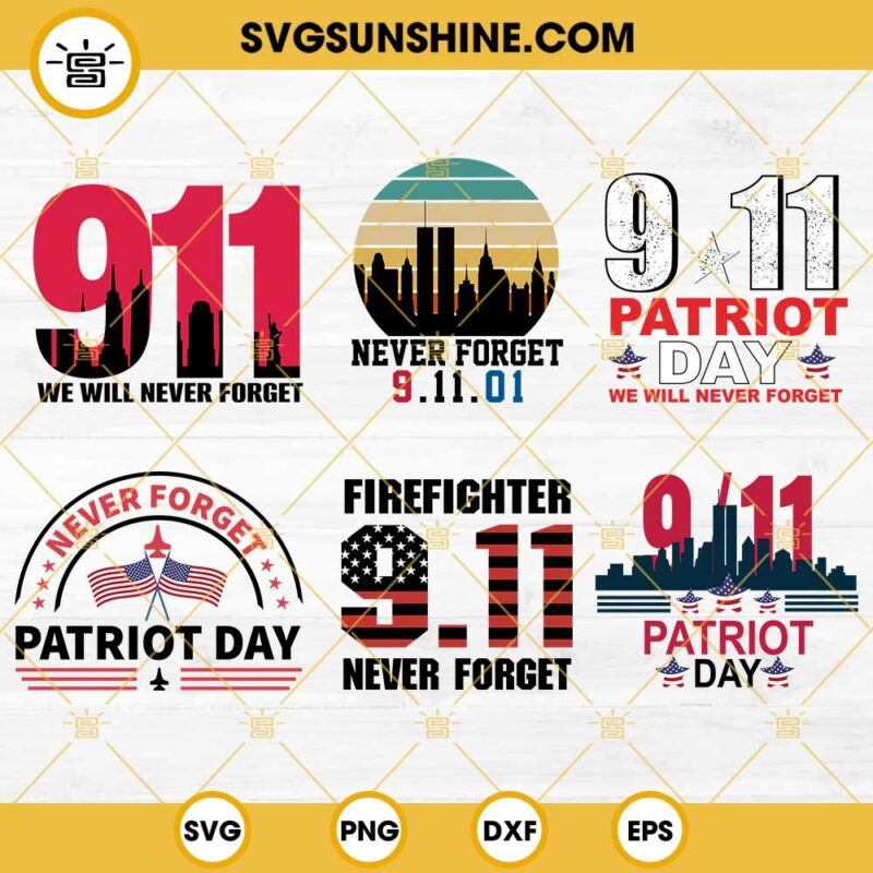 Never Forget 911 SVG, September 11th SVG, World Trade Center 911 SVG