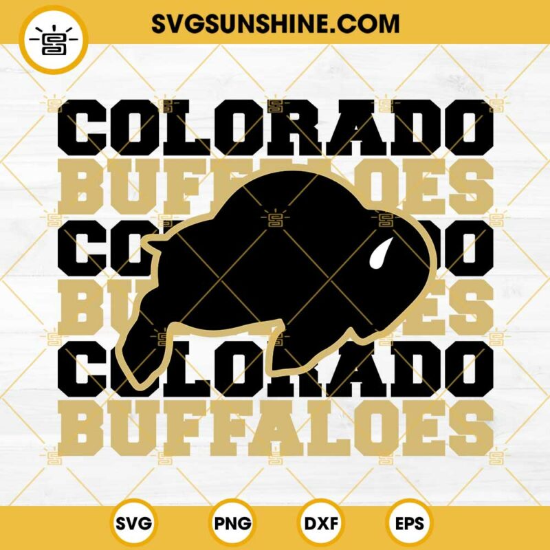 Colorado Buffaloes SVG, Colorado Coach Prime SVG PNG Files Instant Download