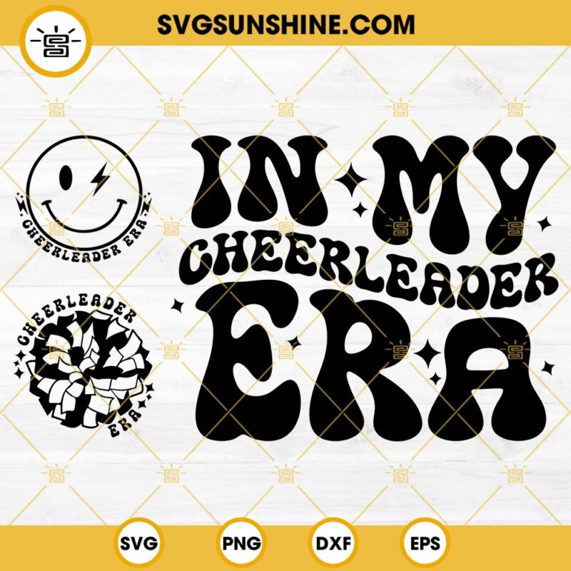 In My Cheerleader Era SVG, Cheerleading SVG, Cheerleader SVG PNG DXF ...