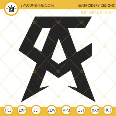 Canelo Alvarez Logo Embroidery Design Files