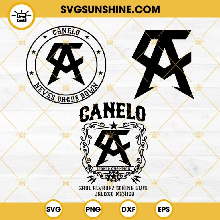 Canelo SVG Bundle, Team Canelo SVG, Canelo Alvarez SVG, Canelo Mexican SVG