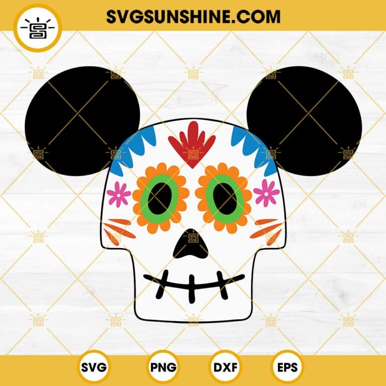 Coco Mickey Ears SVG PNG DXF EPS Cut Files