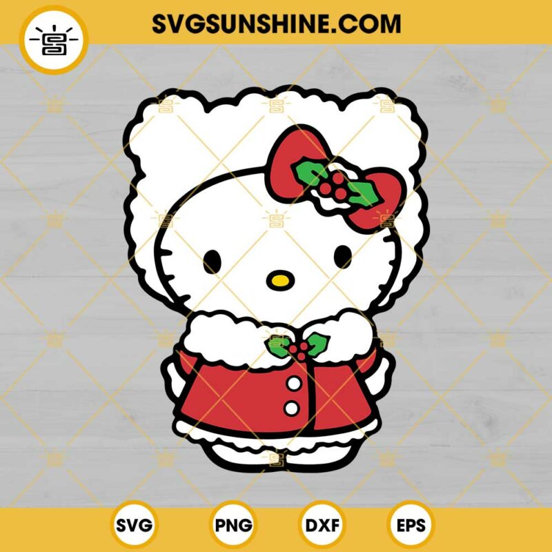Hello Kitty Stocking Christmas SVG, Hello Kitty Christmas SVG, Stocking ...