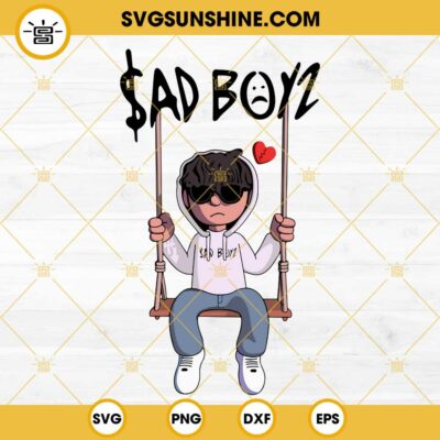 Junior H Sad Boys 4Life SVG, Junior H SVG PNG DXF EPS