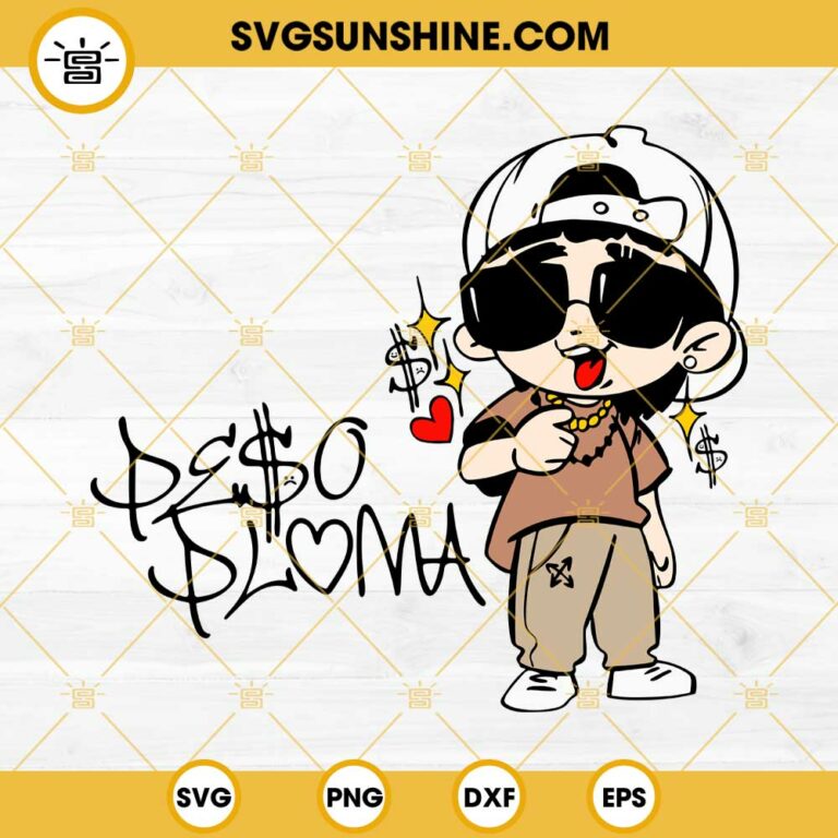 Peso Pluma SVG, PeSo Pluma Regional Mexican SVG PNG DXF EPS Cut Files ...