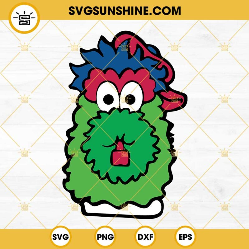 Phillie Phanatic SVG, Philadelphia Baseball SVG, Mascot Philadelphia ...